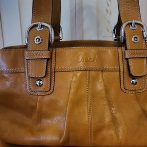 Coach | Bags | Coach Camel Color Tote | Poshmark